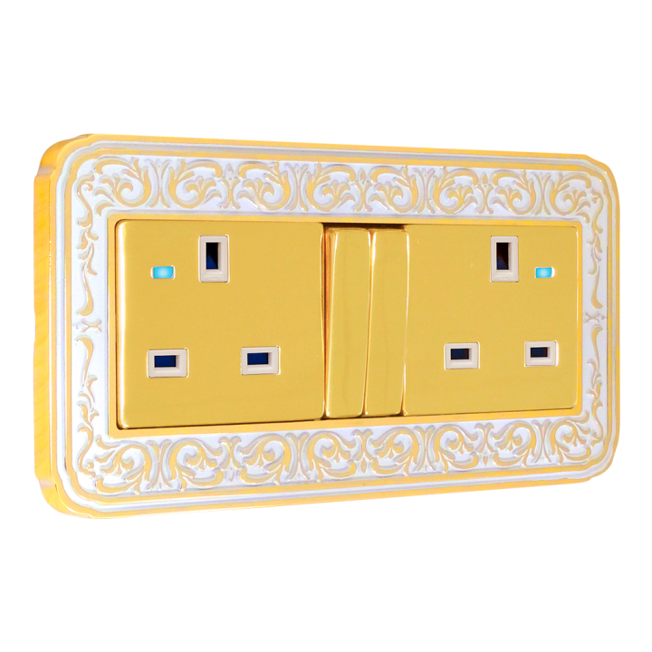 АНГЛИЙСКАЯ РОЗЕТКА FDBS122005OP - FEDE SWITCH & LIGHT